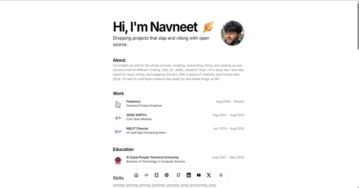 Navneet's Website